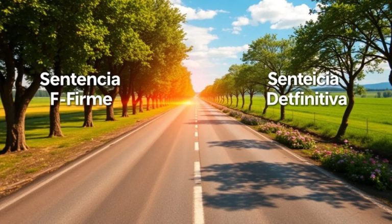 Diferencia entre SENTENCIA FIRME y DEFINITIVA - ¡Descúbrelo!